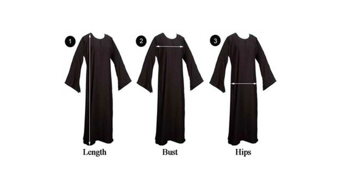 The Perfect Abaya Size Guide - The Hijab Company