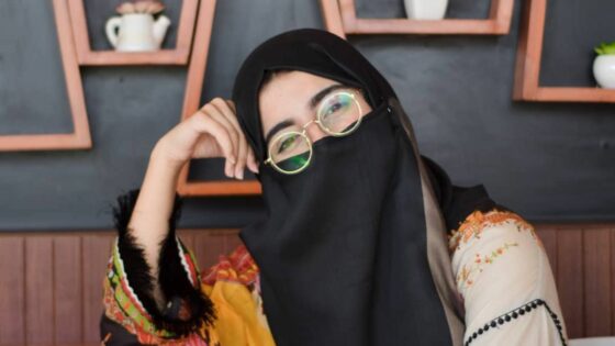 Niqabs paired with Hijabs for every day or any occasions!