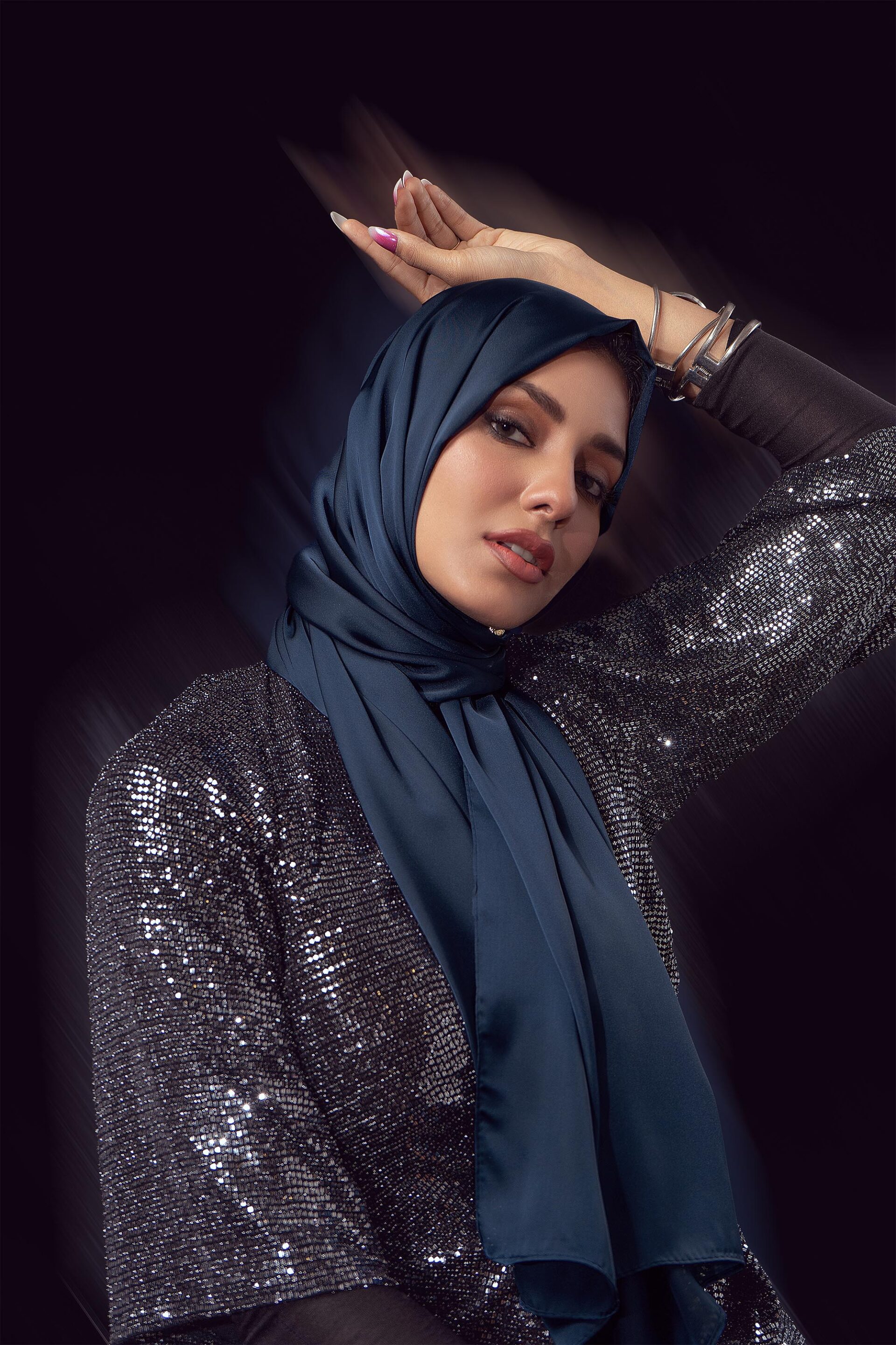 Options for Wedding Hijabs color combinations - The Hijab Company